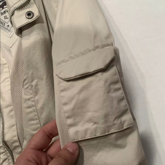Bellfield | Jackets & Coats | Men Beige Jacket Size Xl | Poshmark